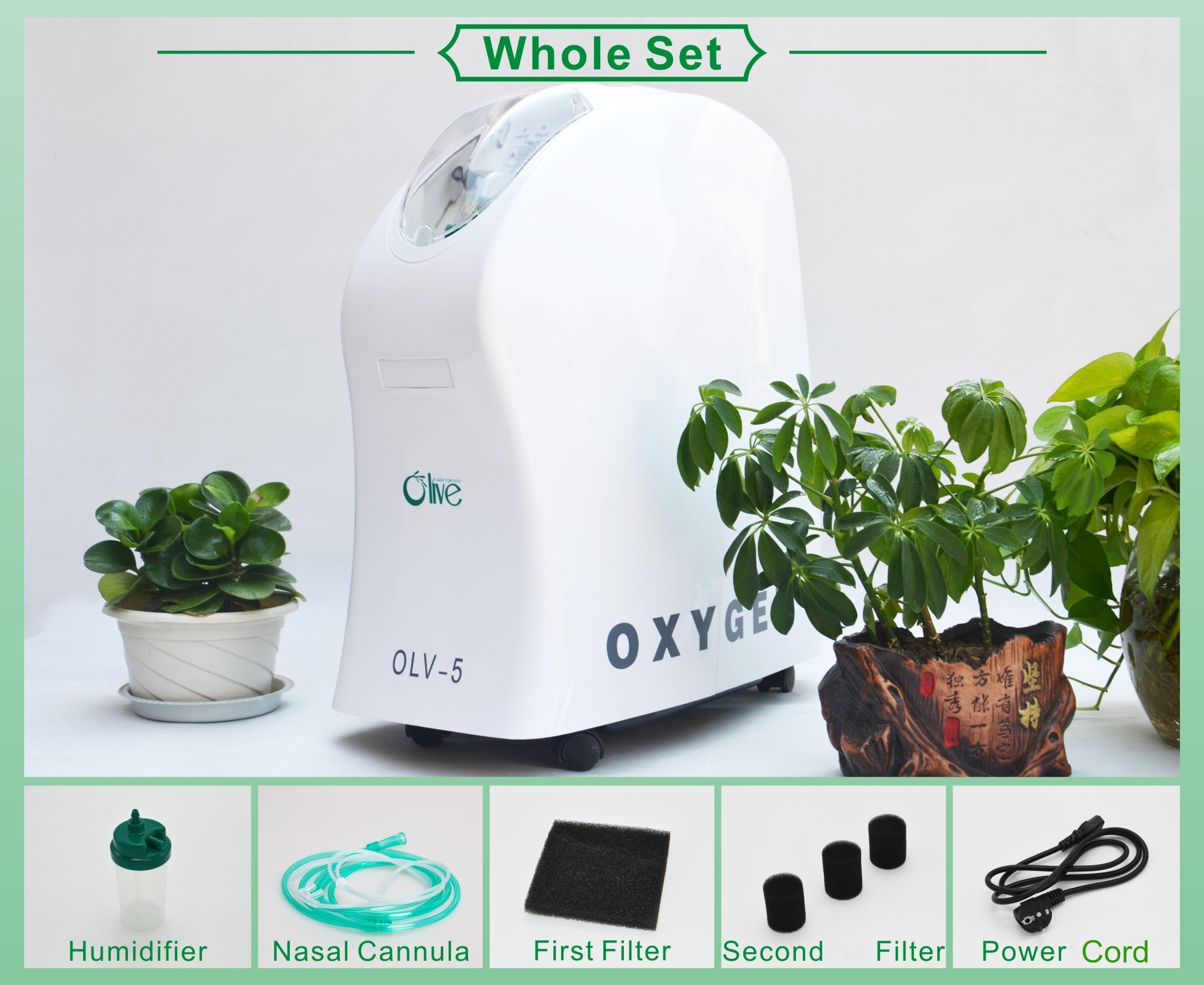 Remote Control Portable Oxygen Units , Oxygen Concentrator Machine For ...