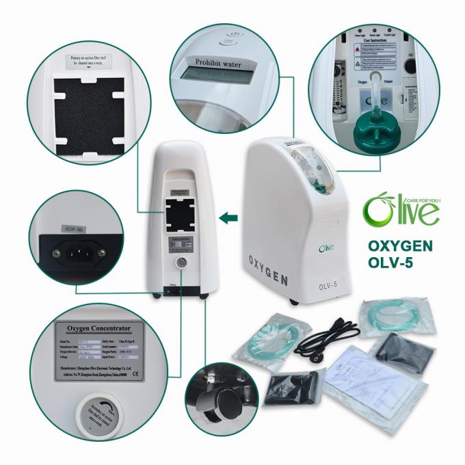 Battery Operated Portable Home Oxygen Concentrator For Bronchial Patients